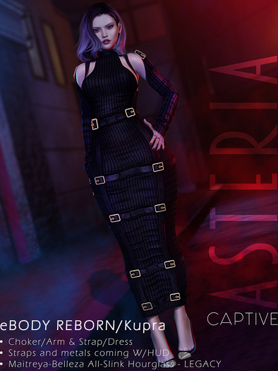 Second Life Marketplace - Asteria"Captive"[REBORN/Kupra/Maitreya-Legacy ...